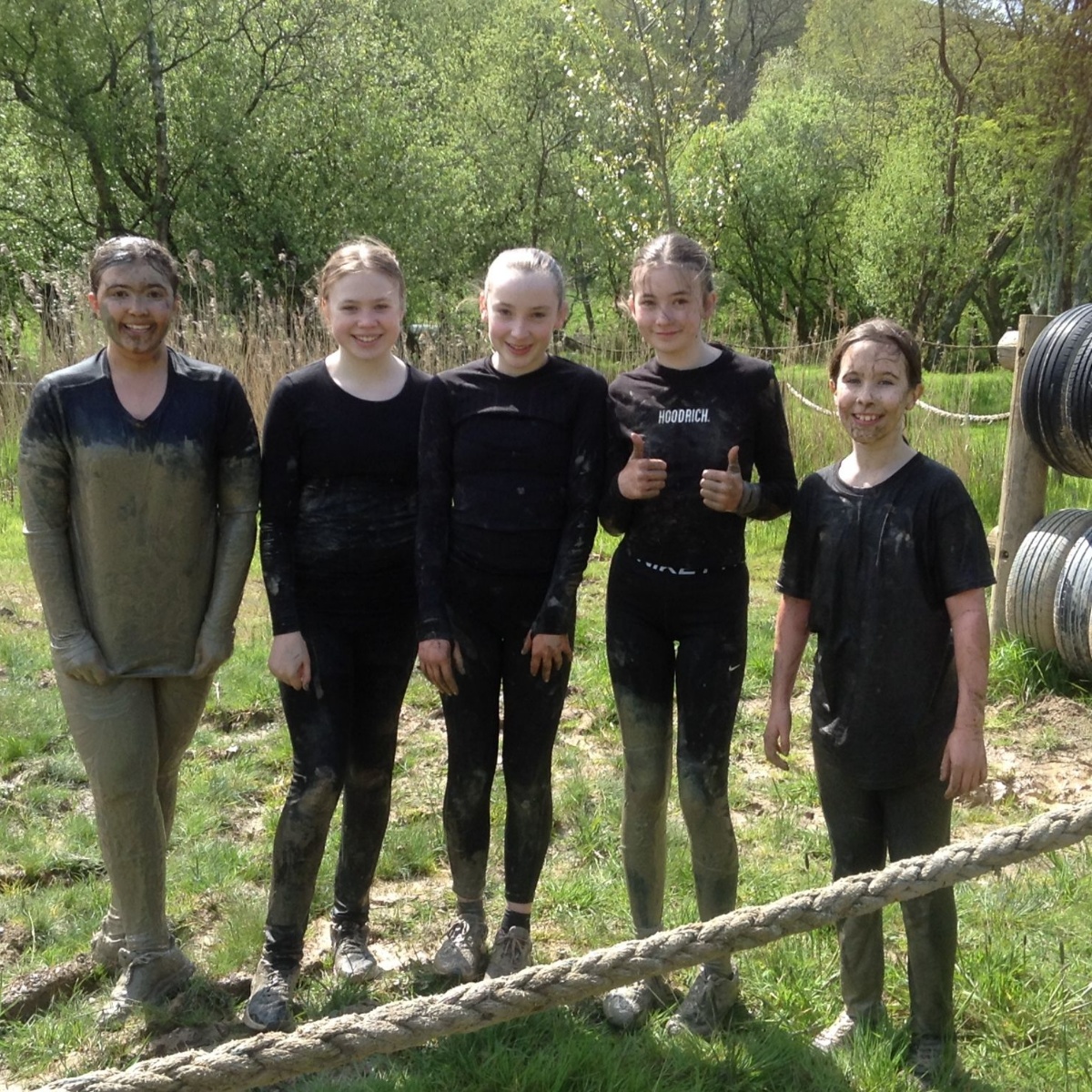 Allenbourn Middle School - Enrichment Week Mud Trail